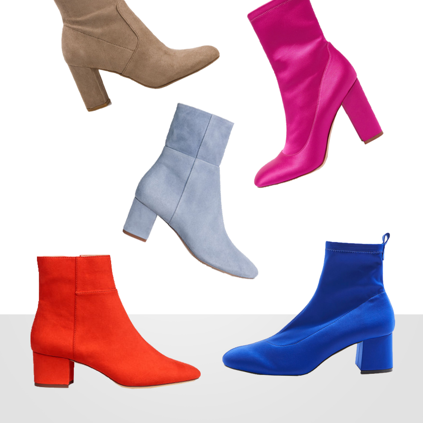 Color booties