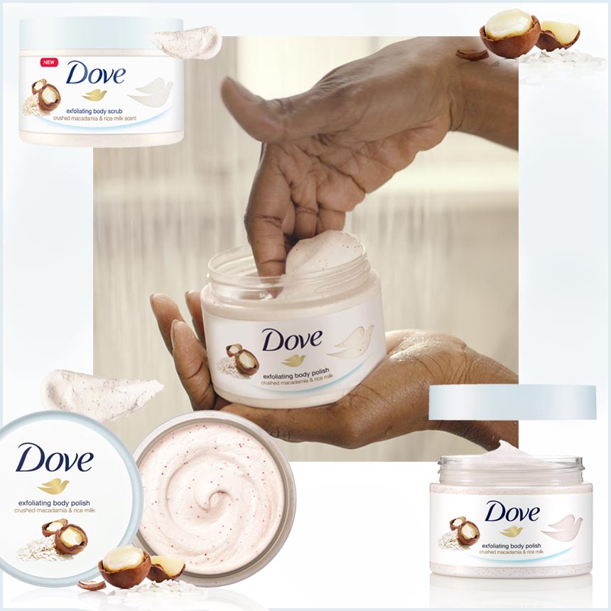 Τα νέα Dove Exfoliating Body Scrubs υπόσχονται να κάνουν την απολέπιση ...