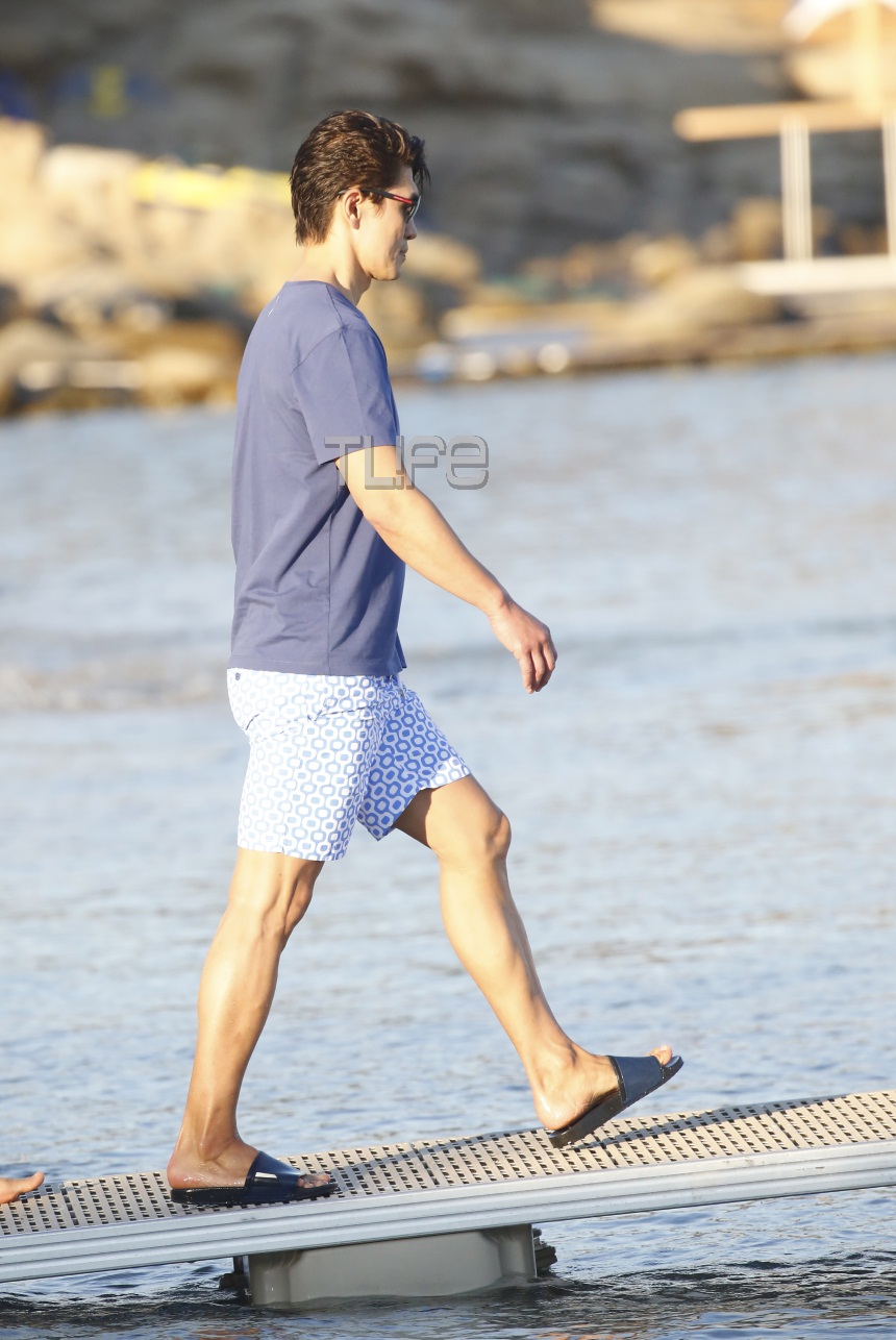 Πρωταγωνιστής του Prison Break κάνει διακοπές στην Μύκονο! [pics]