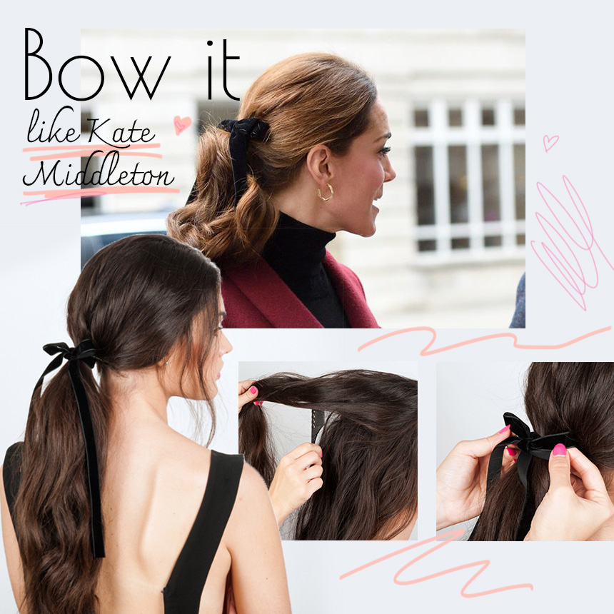 Βήμα- βήμα πώς να κάνεις το royal ponytail της Kate Middleton!