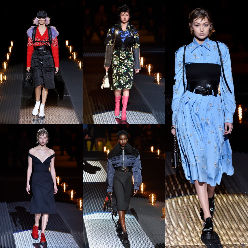 Versace – Prada: Τα γυναικεία looks που παρουσίασαν στην ανδρική ...