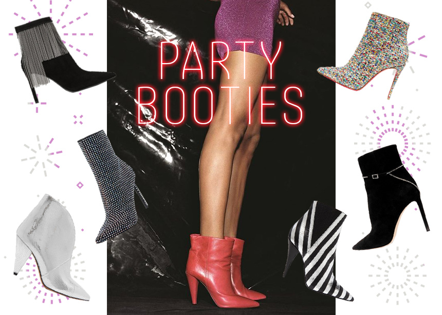 Party ankle boots: Μποτάκια που θα σε πάνε στο...dance floor!