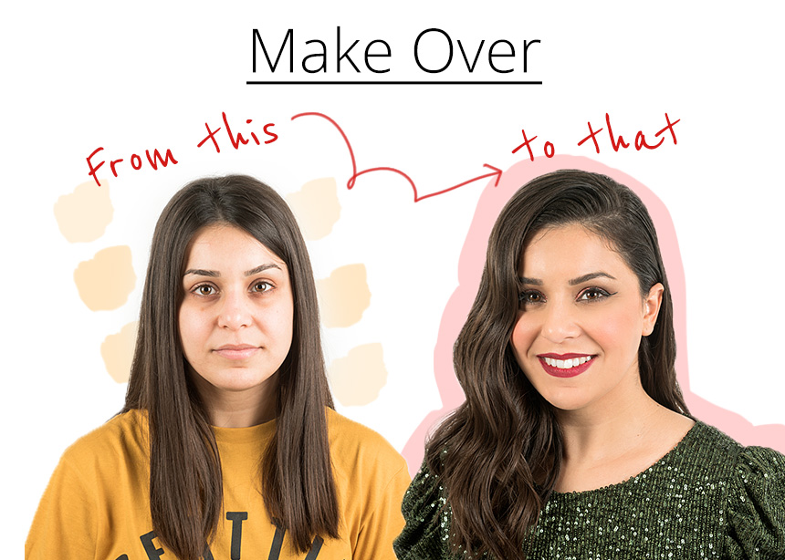 Make over! Ετοιμάσαμε την αναγνώστριά μας για την έξοδο του Σ/Κ και ...