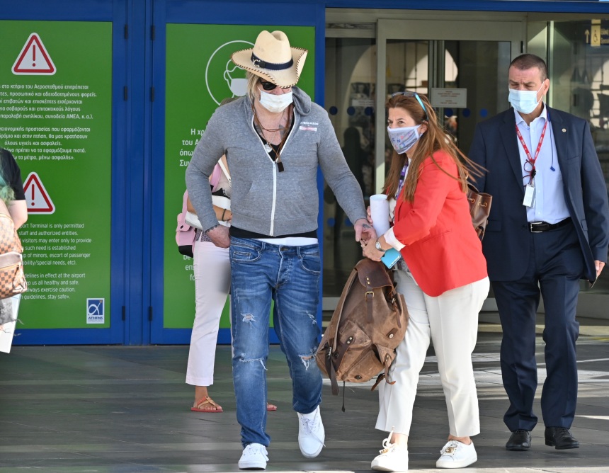 O Mickey Rourke στην Αθήνα! (Φωτογραφίες)