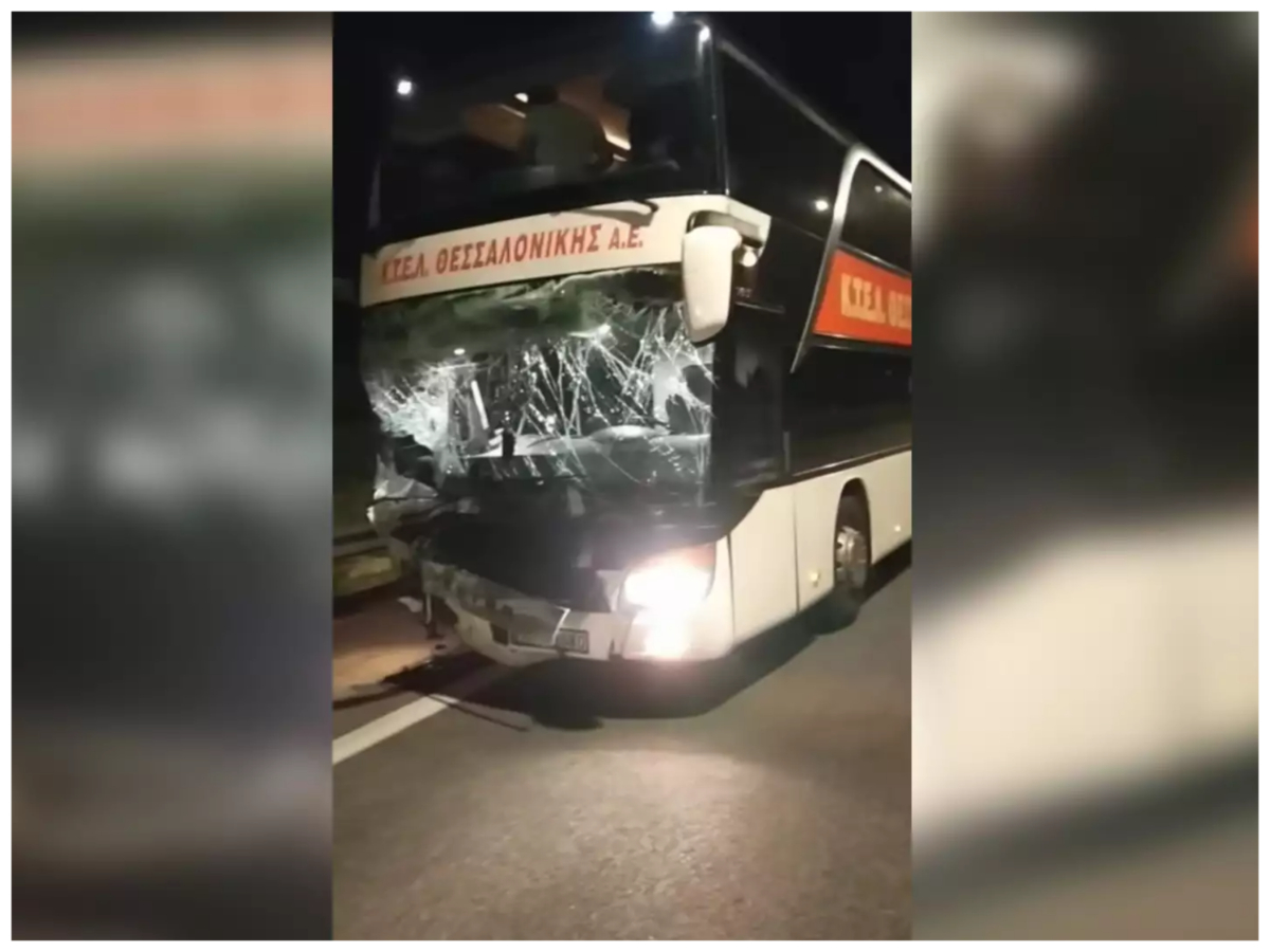 Πλαταμώνας: Τροχαίο με ΚΤΕΛ και δύο αυτοκίνητα – Ένας νεκρός και 5 ...