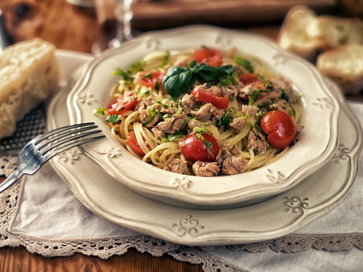 Συνταγή για spaghetti με γαρίδες