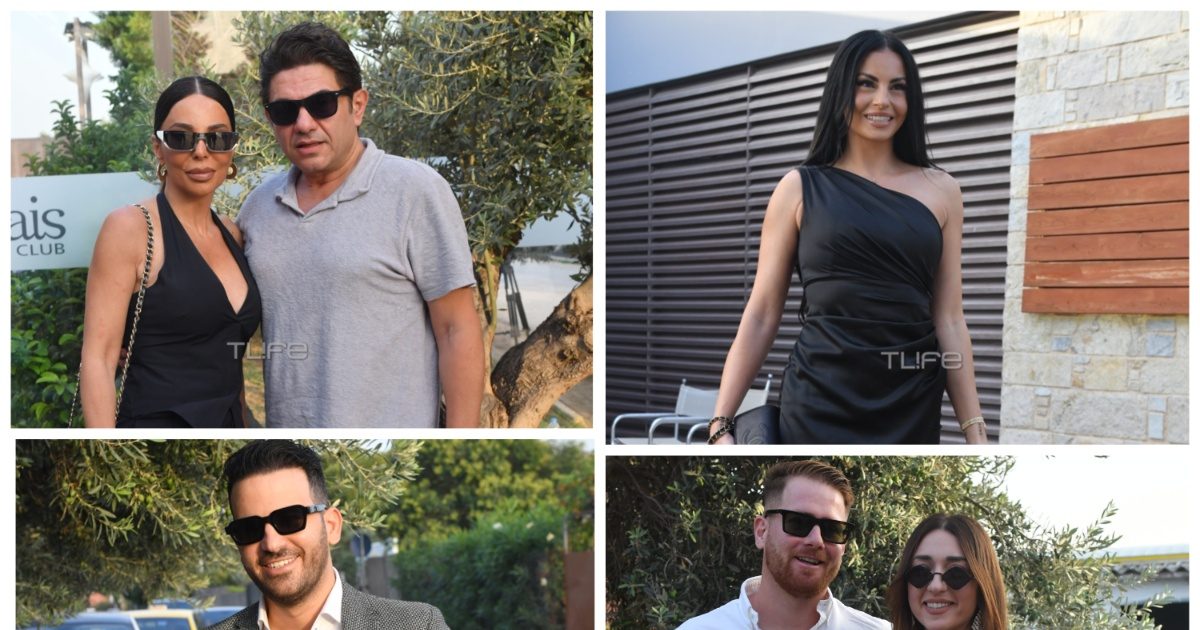 Ιωάννα Τούνη - Δημήτρης Αλεξάνδρου: Οι αφίξεις των καλεσμένων στην ...