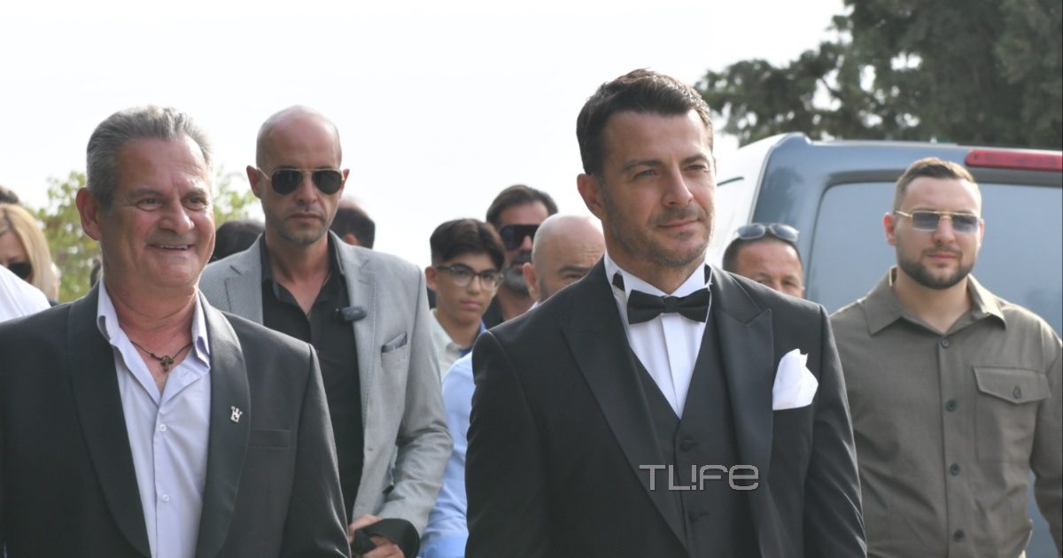 Γιώργος Αγγελόπουλος: Έφτασε στην εκκλησία για τον γάμο του - Οι πρώτες ...
