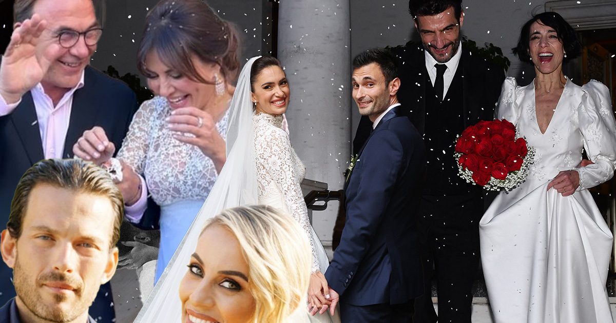 Ανασκόπηση 2023: Τα ζευγάρια της ελληνικής showbiz που παντρεύτηκαν ...