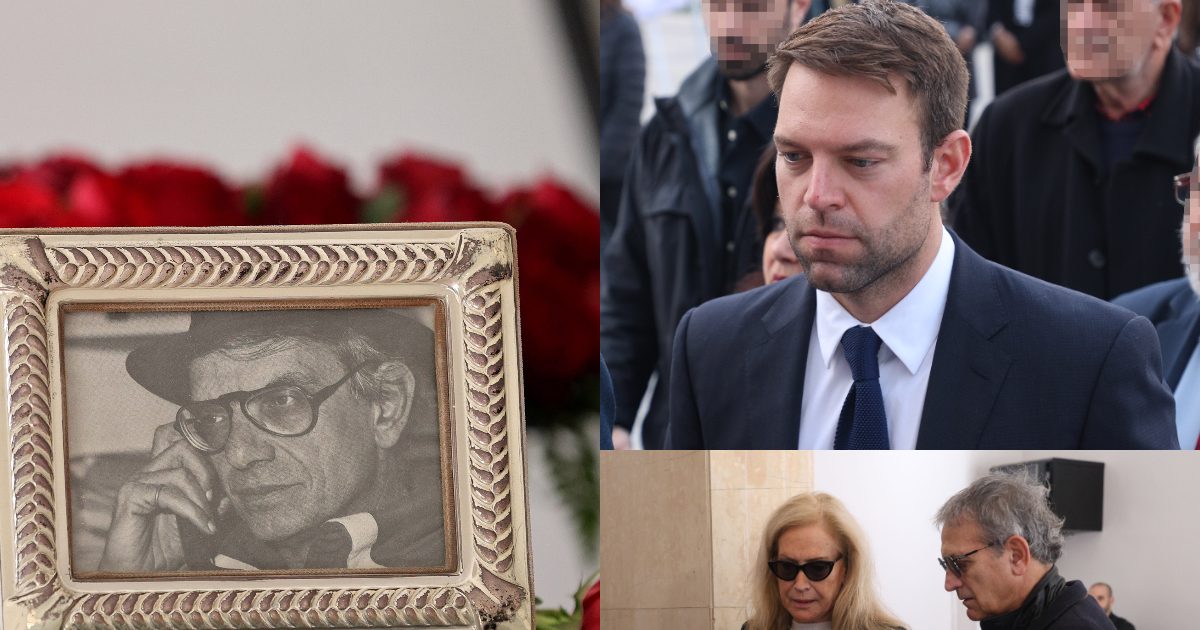 Βασίλης Βασιλικός: Θλίψη στην κηδεία του σπουδαίου συγγραφέα ...