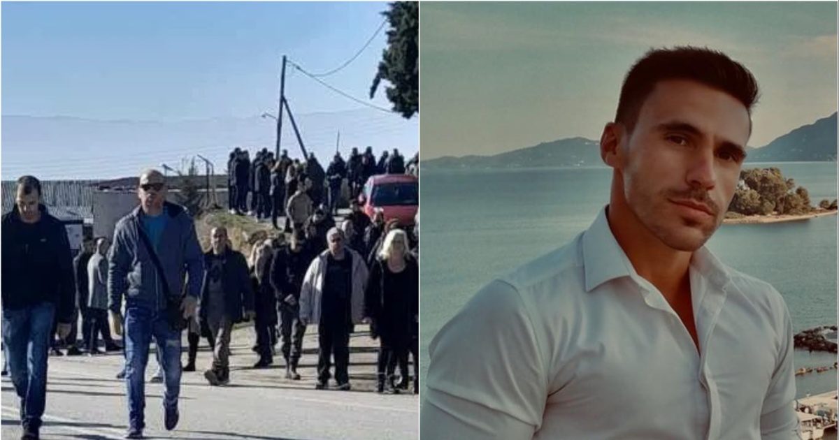 Γιώργος Ζαγκλιβέρης: Ανείπωτη θλίψη στην κηδεία του 30χρονου ποδοσφαιριστή