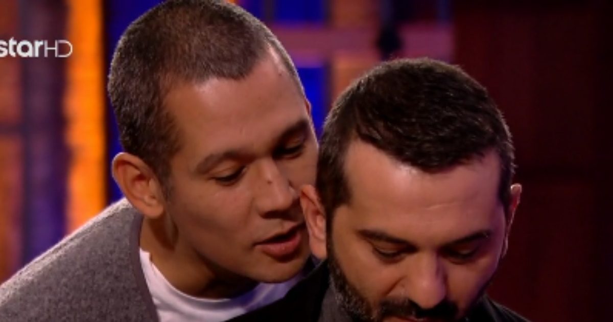 MasterChef: Η επική πλάκα του Σωτήρη Κοντιζά στον Λεωνίδα Κουτσόπουλο ...