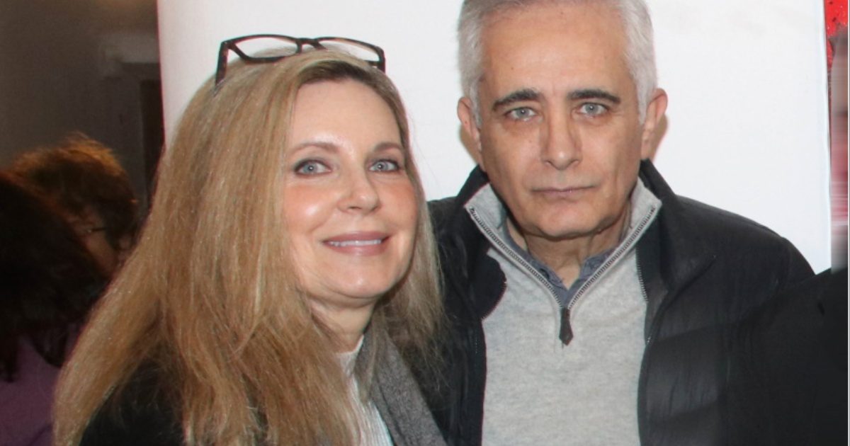 Σωκράτης Αλαφούζος: Σπάνια δημόσια εμφάνιση με τη σύντροφό του, Λάουρα ...