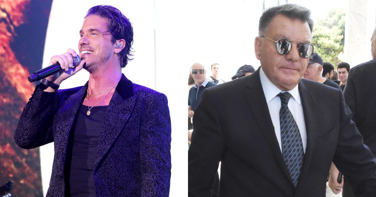 Νίκος Οικονομόπουλος: Η στιγμή που «ραίνει» τον Αλέξη Κούγια με ...