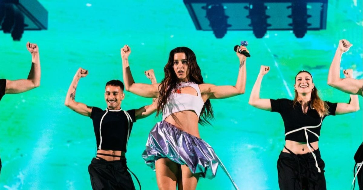 Eurovision 2024 - Μαρίνα Σάττι: Φωτογραφίες από την πρώτη πρόβα