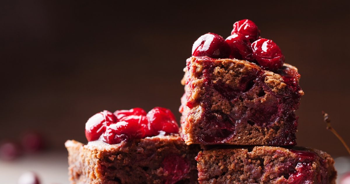 Συνταγή για brownies με κεράσια