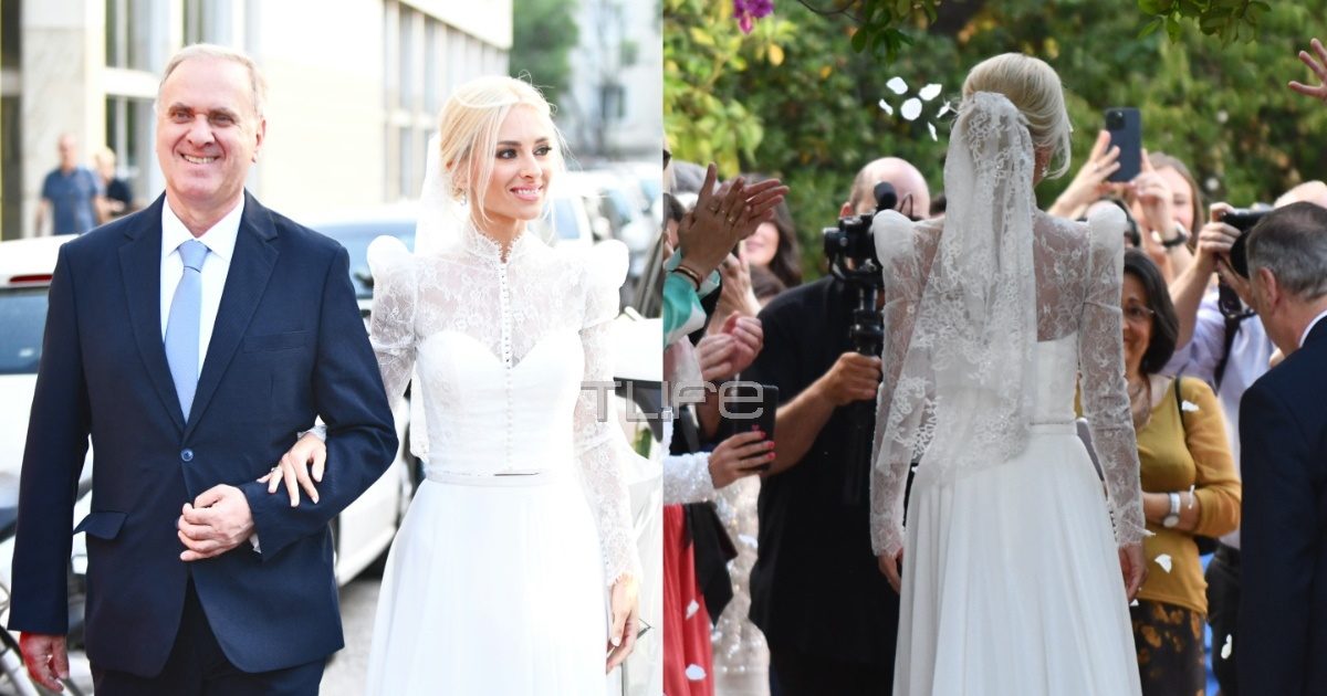 Κώστας Καραφώτης: Οι πρώτες εικόνες από τον γάμο του με την Κάτια Μάνου ...