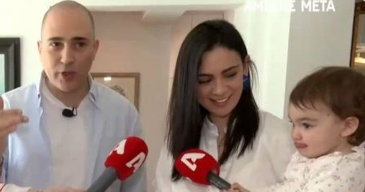 Κωνσταντίνος Μπογδάνος: Η αποκάλυψη για τη βάφτιση της κόρης τους ...