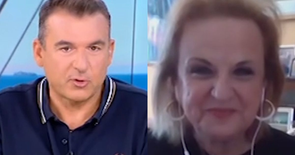 Ματίνα Παγώνη σε Γιώργο Λιάγκα: «Φαίνεται ότι δεν κρατιέστε τον ...