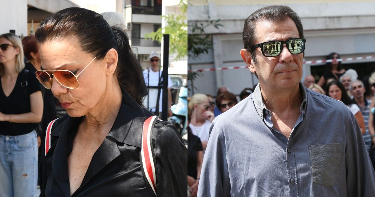 Κηδεία Δάνη Κατρανίδη: Συγκινημένη η πρώην σύζυγός του, Ελίζα Πάλλη στο ...