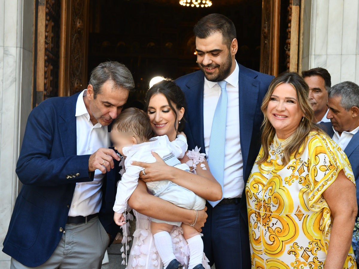 Παύλος Μαρινάκης - Κατερίνα Μαχαιριώτη: Βάφτισαν τον γιο τους ...