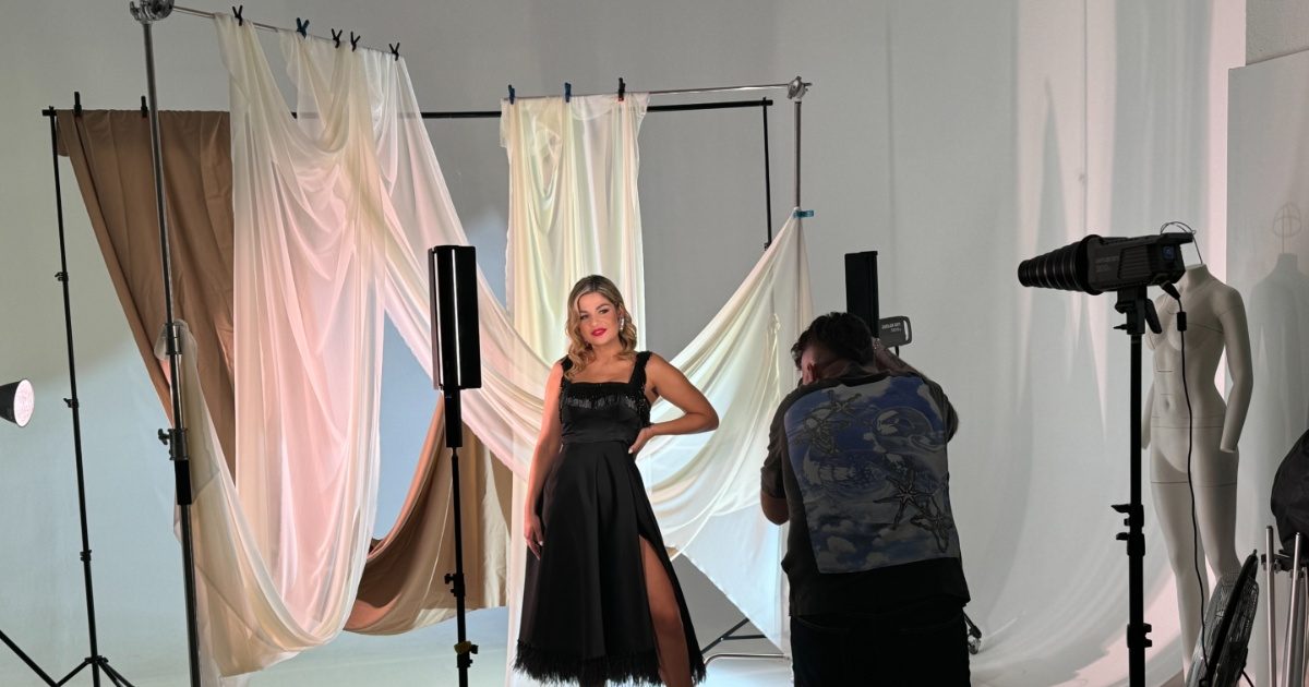 Tζωρτζίνα Νικάκη: Backstage φωτογραφίες από την φωτογράφισή της λίγο ...
