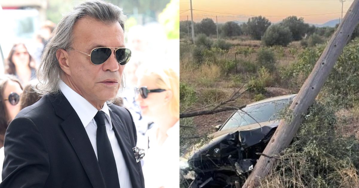 Αποκλειστικό: Τροχαίο ατύχημα για τον Ηλία Ψινάκη - Γλίτωσε από θαύμα