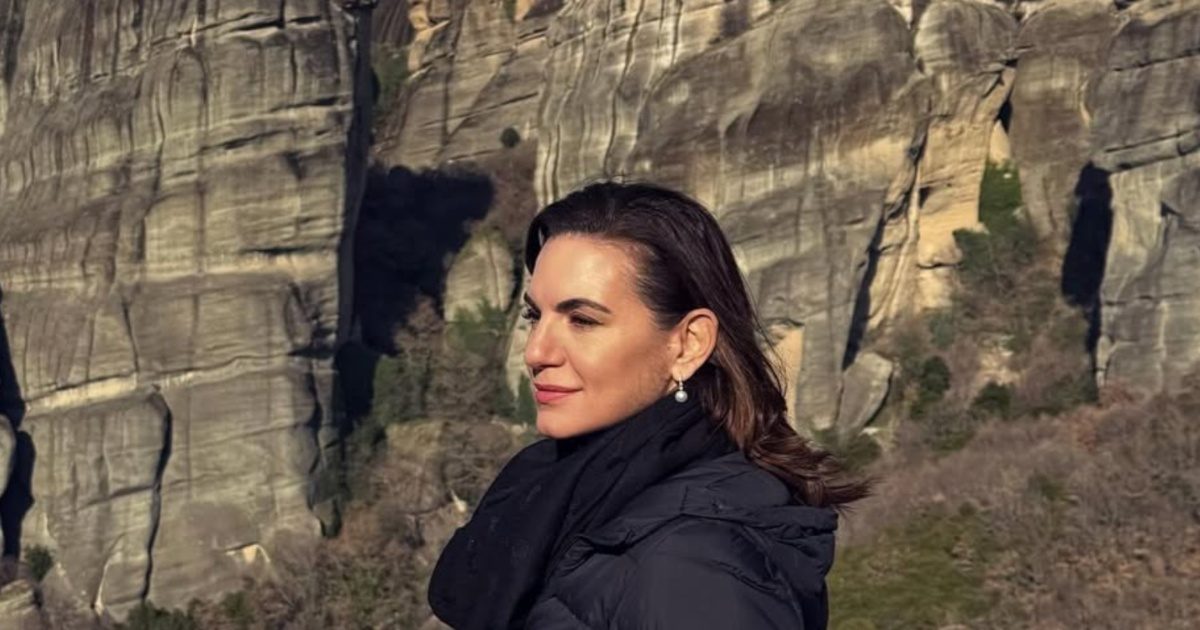 Όλγα Κεφαλογιάννη: Στα Τρίκαλα με τα παιδιά της - «Περάσαμε αξέχαστες ...