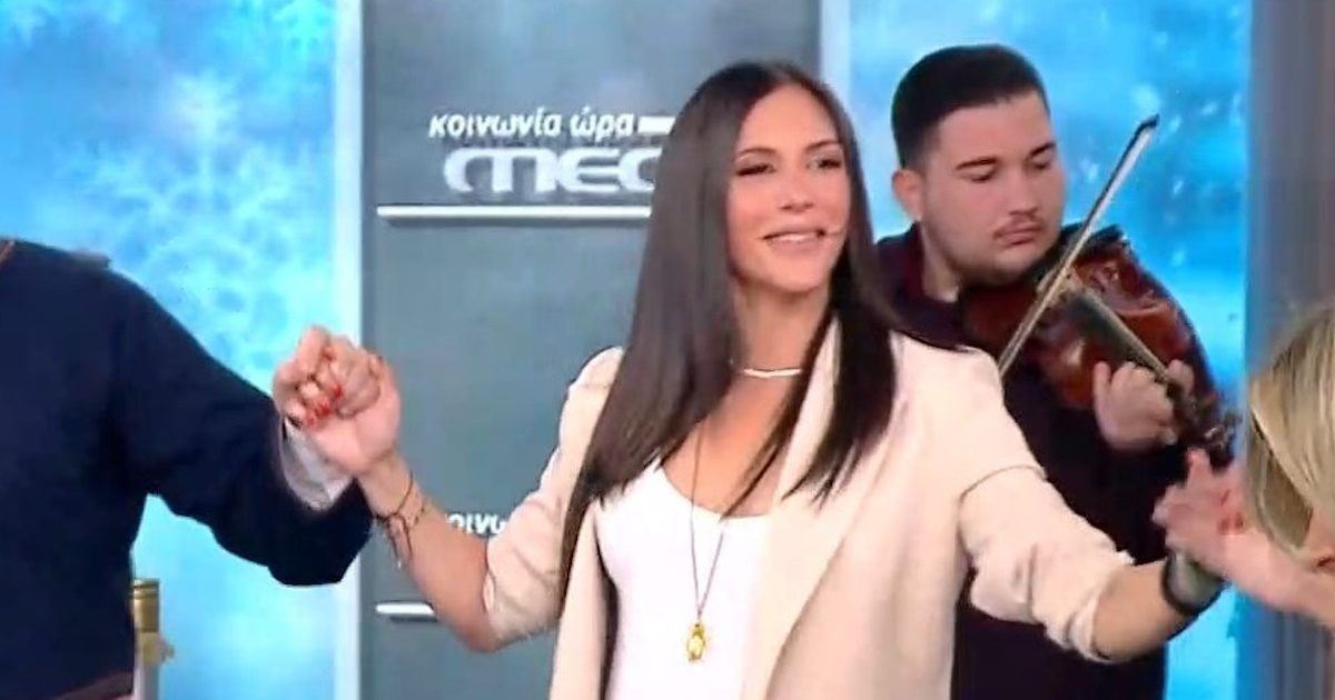 Ανθή Βούλγαρη: Ο χορός με φουσκωμένη κοιλιά λίγο πριν φέρει στον κόσμο ...