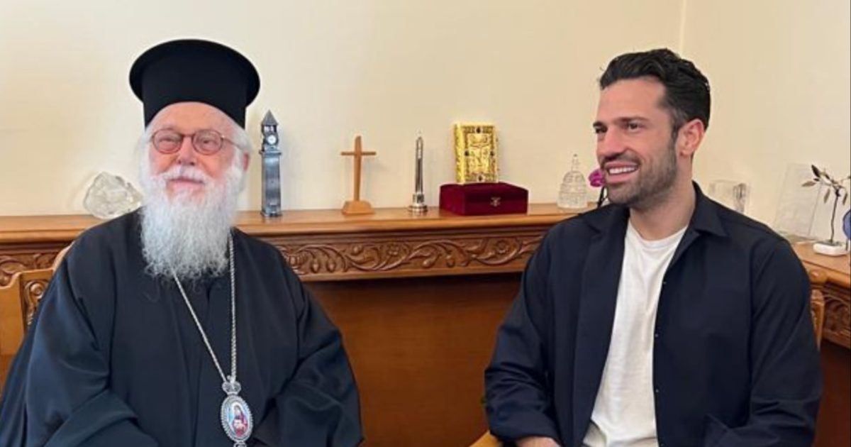Κωνσταντίνος Αργυρός: Αποχαιρετά τον Αρχιεπίσκοπο Αλβανίας Αναστάσιο ...