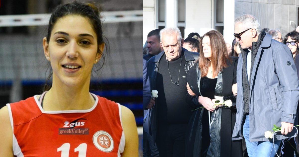 Κηδεία Μαργαρίτας Οικονομοπούλου: Υποβασταζόμενη η μητέρα της 34χρονης ...