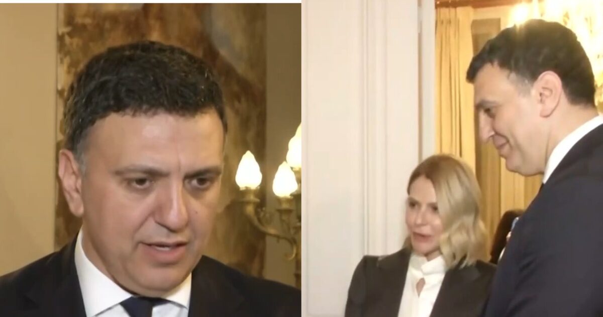 Βασίλης Κικίλιας: Με την Τζένη Μπαλατσινού στην απονομή μεταλλίου της ...