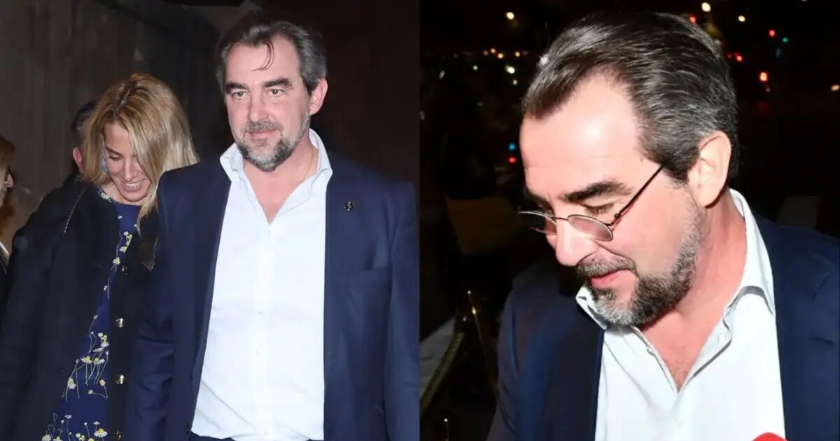 Νικόλαος Ντε Γκρες - Χρυσή Βαρδινογιάννη: Τα πλάνα από το εστιατόριο ...