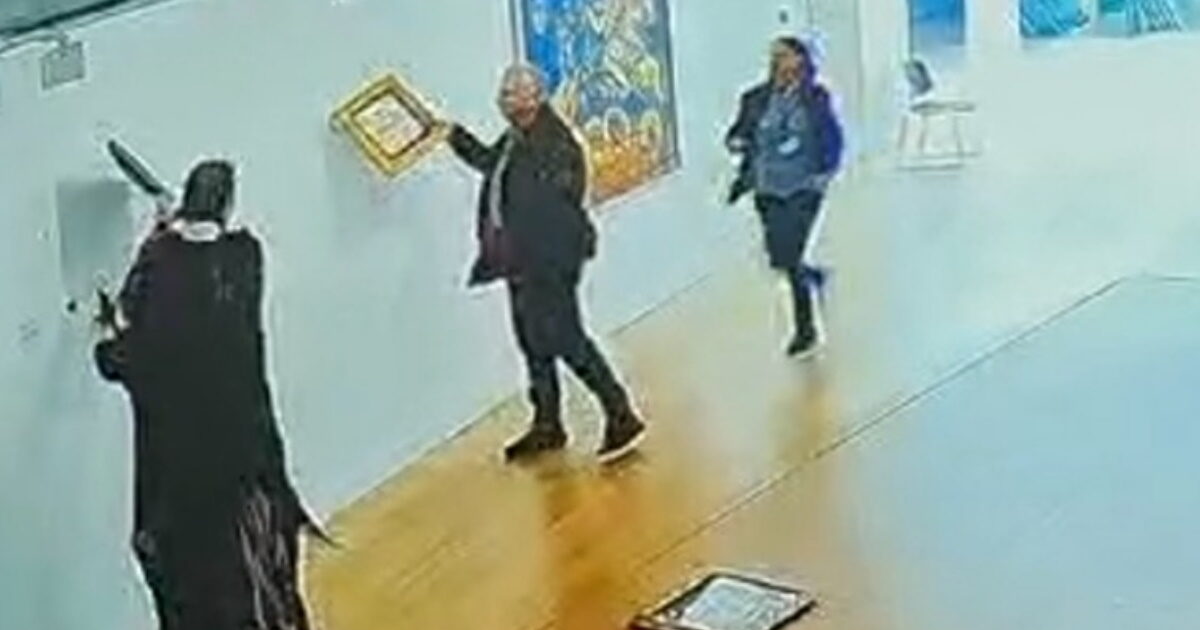 Βίντεο ντοκουμέντο από την Εθνική Πινακοθήκη: Η στιγμή που ο βουλευτής ...