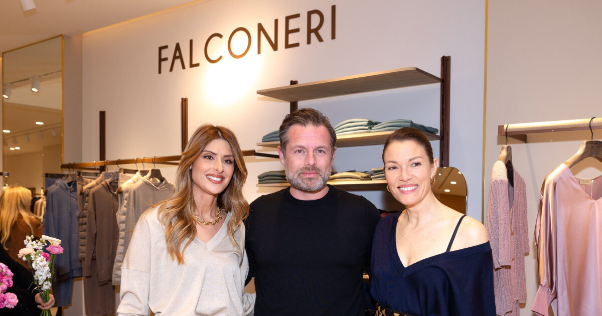 Η Falconeri γιόρτασε τα εγκαίνια του νέου της καταστήματος στη Γλυφάδα ...