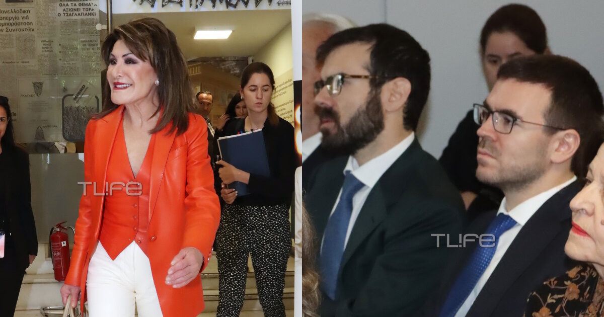 Γιάννα Αγγελοπούλου: Η σπάνια δημόσια εμφάνιση με τον σύζυγό της ...