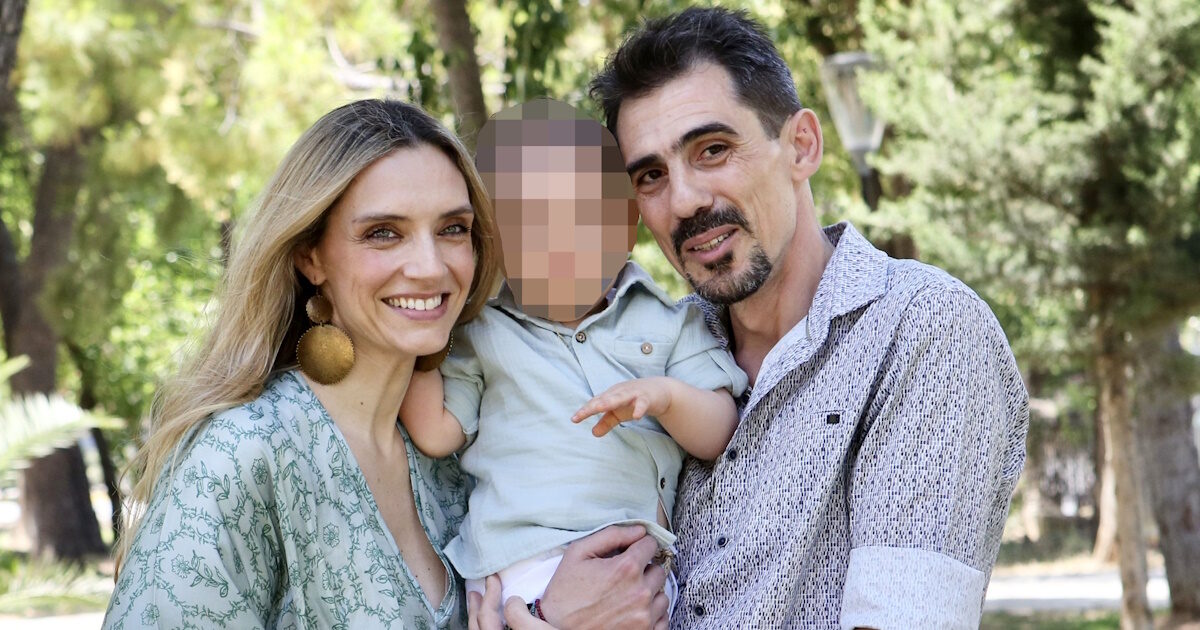 Η Μαρία Ένεζλη βάφτισε τον γιο της - Φωτογραφίες