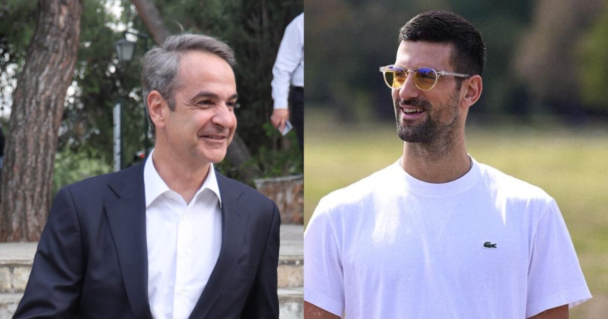 Νόβακ Τζόκοβιτς: Το δείπνο με τον Κυριάκο Μητσοτάκη στο κέντρο της Αθήνας
