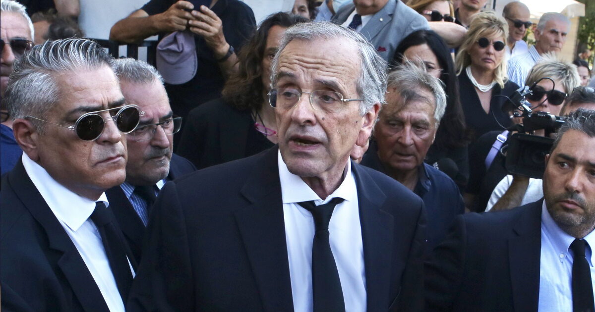 Αντώνης Σαμαράς: Ραγίζει καρδιές το μήνυμά του μετά την κηδεία της ...