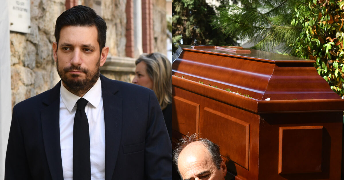Κωνσταντίνος Κυρανάκης: Θλίψη στην κηδεία της μητέρας του