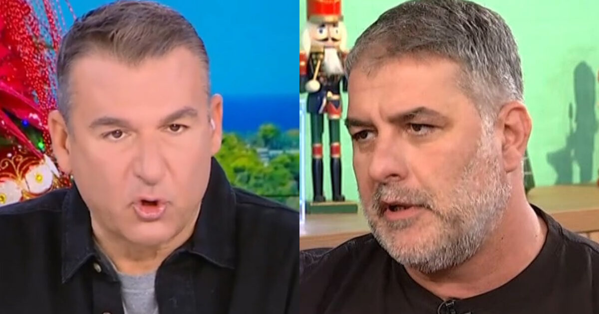 Γιώργος Λιάγκας σε Βασίλη Μπισμπίκη: «Κάνεις άδικο τσουβάλιασμα - Εσύ ...