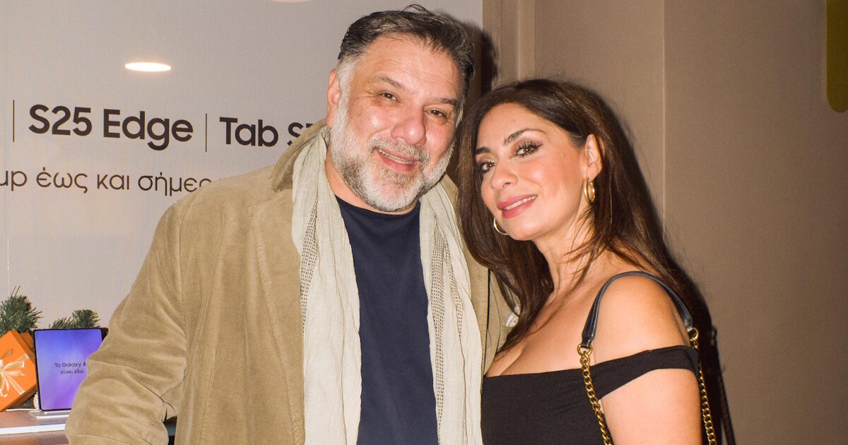 Γρηγόρης Αρναούτογλου - Νάνσυ Αντωνίου: Κοινή εμφάνιση για το ζευγάρι ...