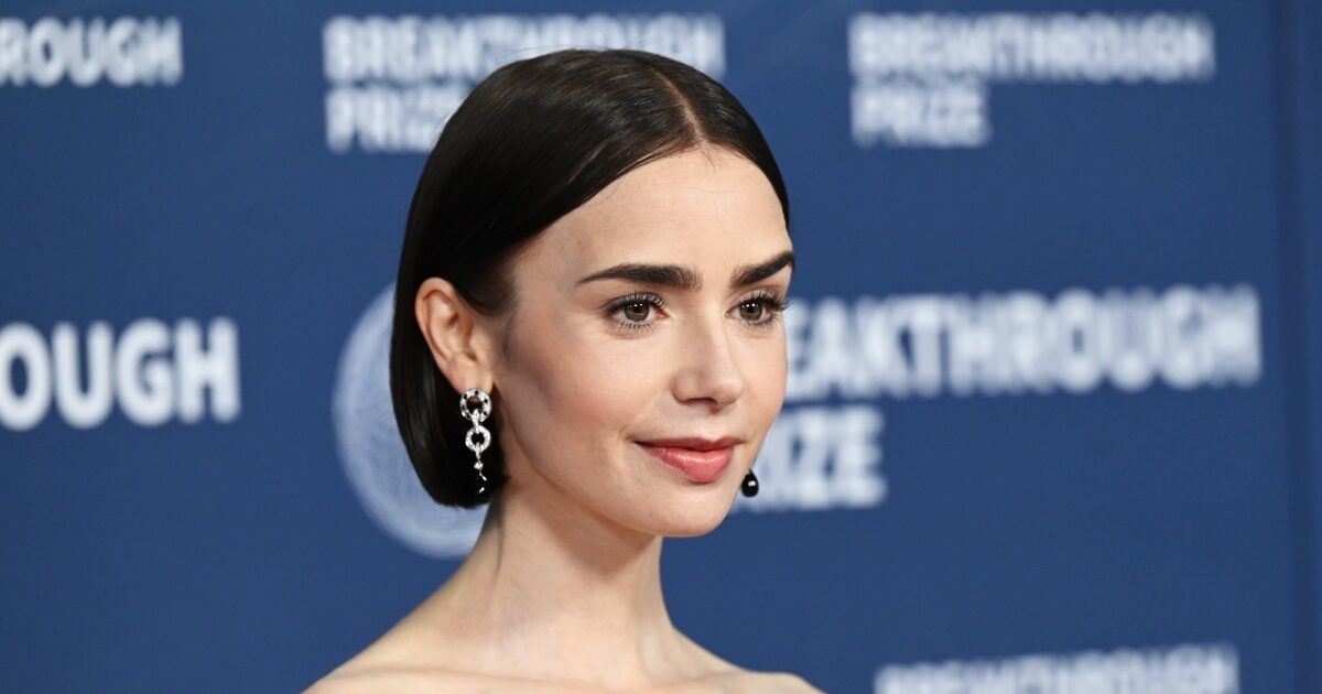 Το τελευταίο beauty look της Lily Collins είναι Parissiene chic και ...