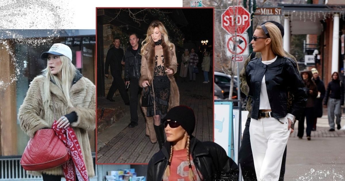 Η Bella Hadid δίνει το δικό της twist στο après ski style - Οι ...