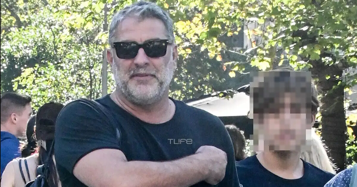 Βασίλης Μπισμπίκης: Η φωτογραφία με τον 13χρονο γιο του και οι ευχές ...