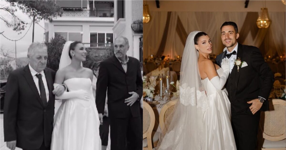 Μαριαλένα Ρουμελιώτη: Το βίντεο από τον γάμο της με τον Σάκη Κατσούλη ...