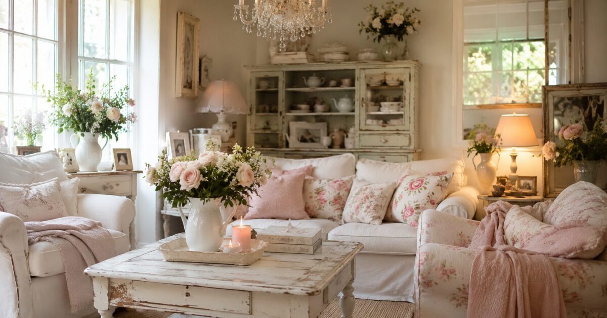 Shabby Chic: Η πιο ρομαντική πλευρά της vintage διακόσμησης